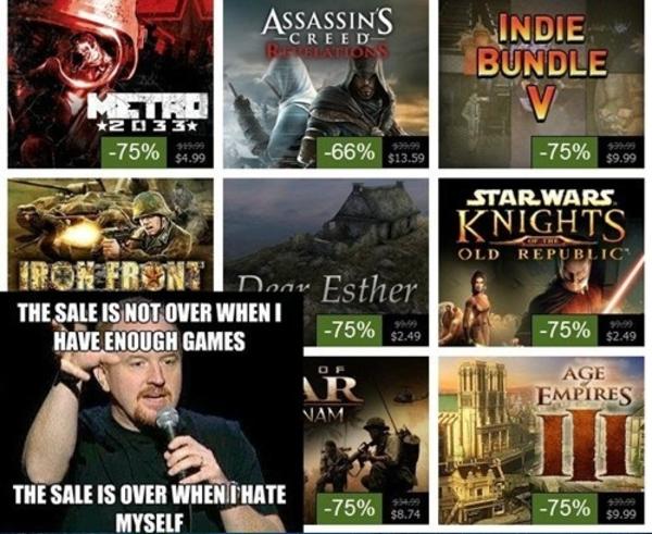 [image 575190] Steam Sales Know Your Meme