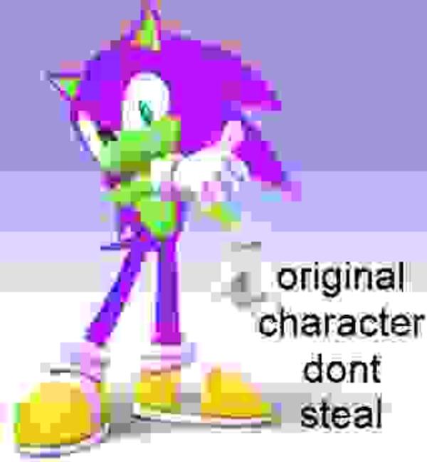 Pixel Sonic | Original Character Do Not Steal | Know Your Meme