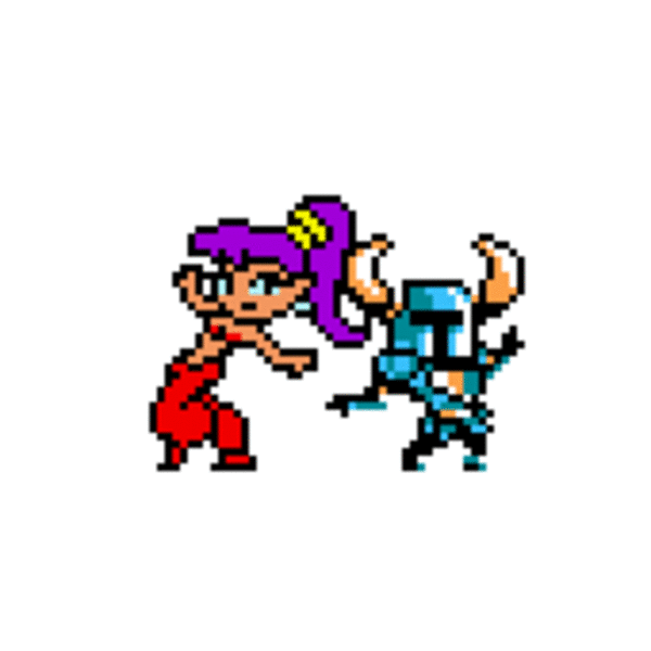 Shantae And Shovel Knight Dancing Shantae Know Your Meme
