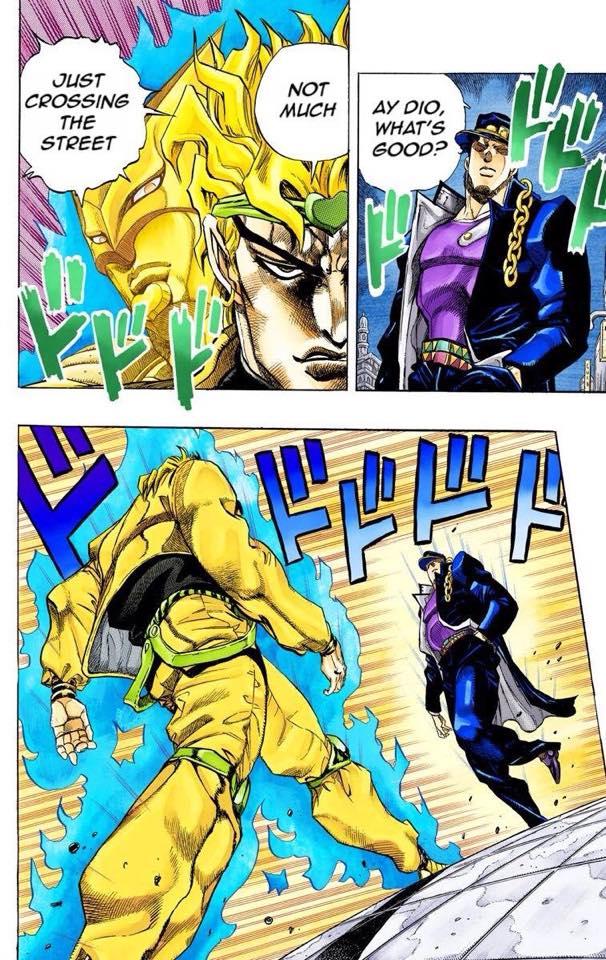 Jojo Walking Meme Template
