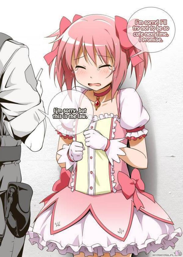 Cuteness Not Even Once Puella Magi Madoka Magica Know Your Meme