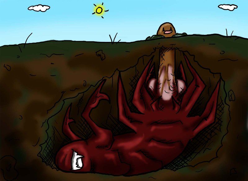 [Image - 24679] | Diglett Underground | Know Your Meme