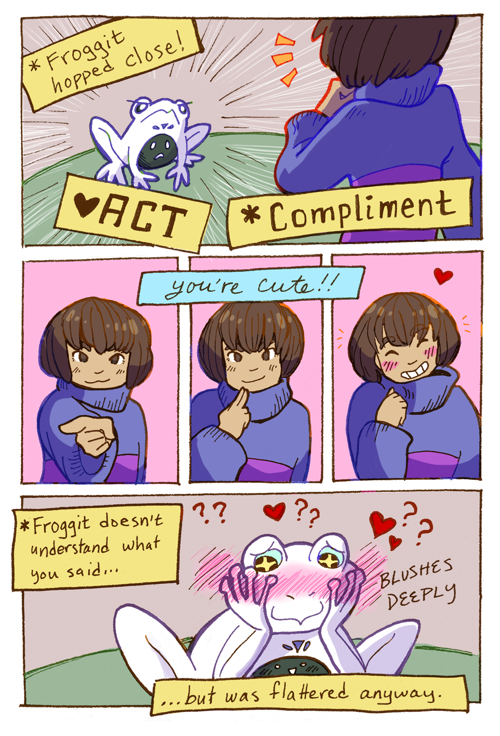 Undertale Flirt Funny