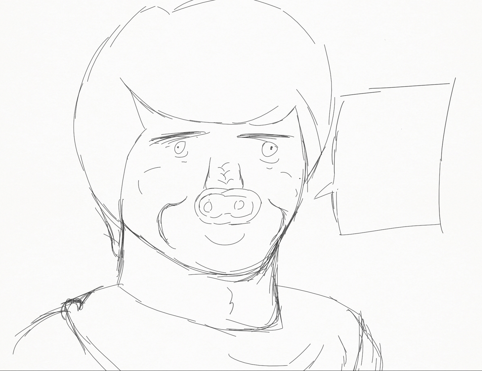 Crazy Pig Man | Know Your Meme