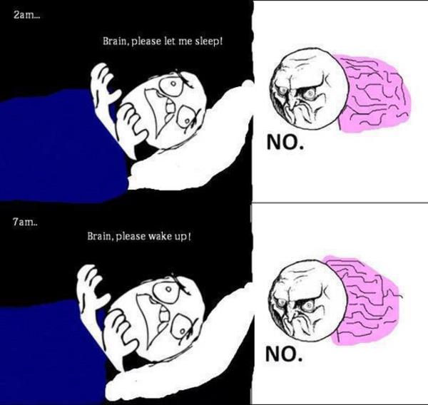 Mind and Body Disagree | NO. Rage Face | Know Your Meme