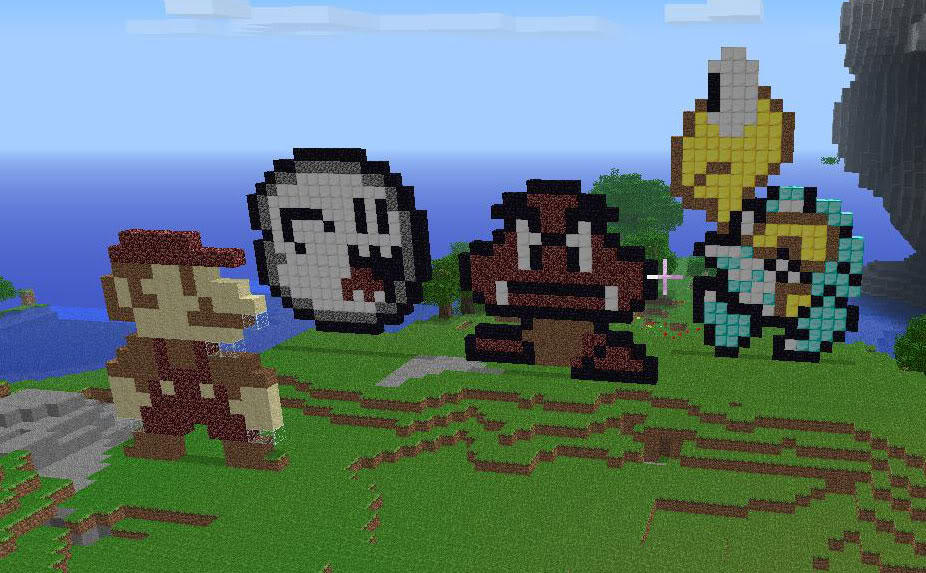 [Image - 280876] | Minecraft Pixel Art | Know Your Meme