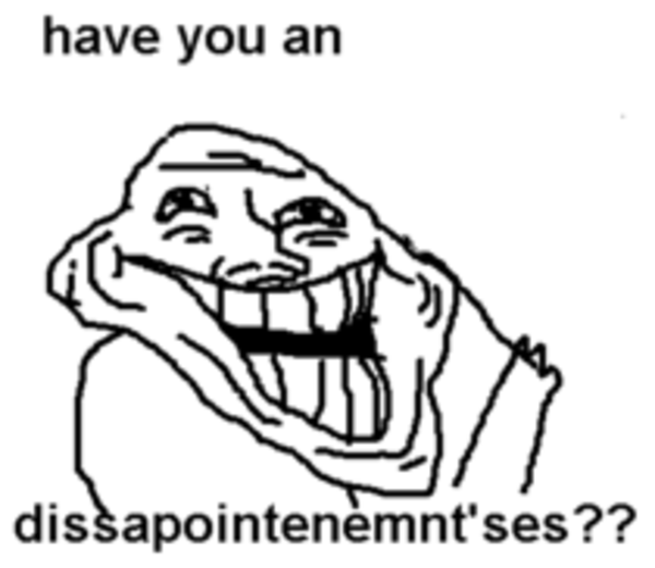 Bad Troll Face 1 | Bad Roll Faces | Know Your Meme