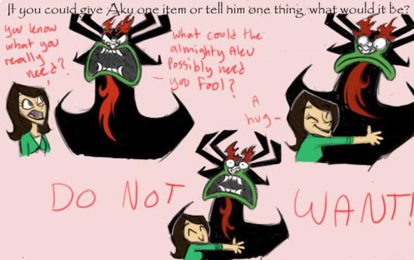Aku Does Not Want | Aku | Know Your Meme