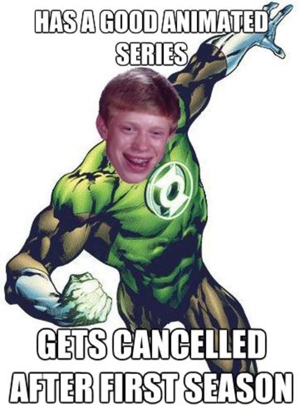 Green Lantern Brian | Bad Luck Brian | Know Your Meme