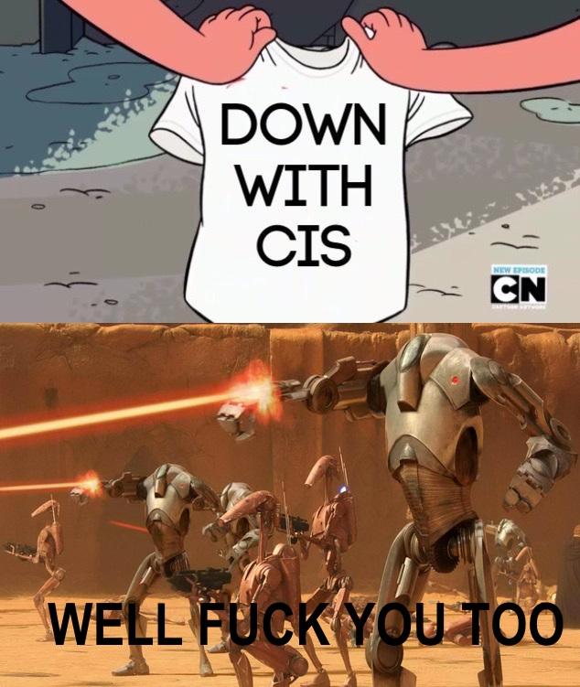 No, not that CIS | Down With Cis | Know Your Meme