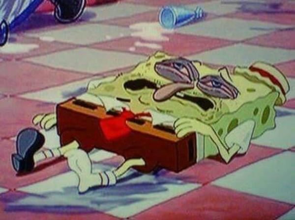 Sufferbob Hangoverpants | SpongeBob SquarePants | Know Your Meme