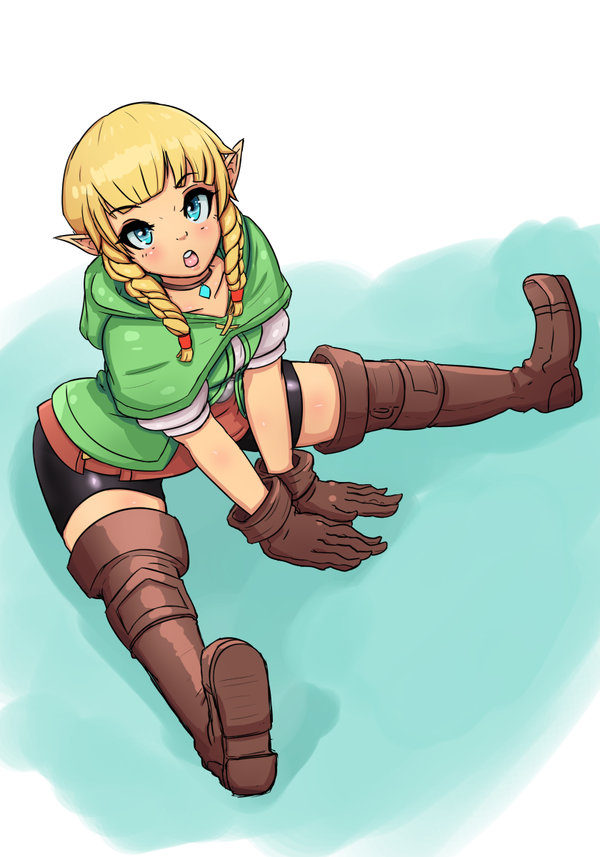 Sitting Linkle | Linkle | Know Your Meme