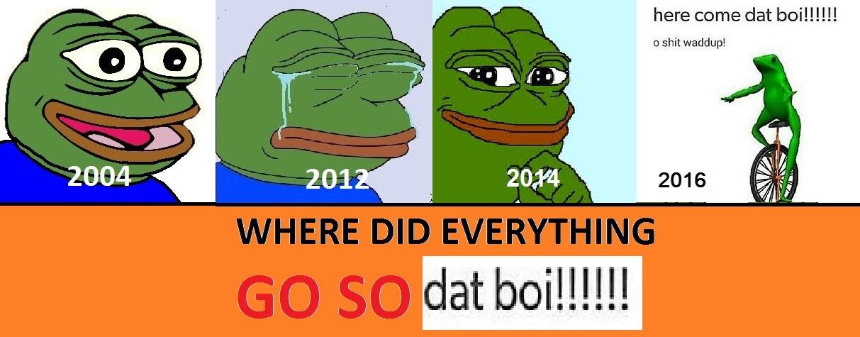 where did everything go so dat boi | Dat Boi | Know Your Meme