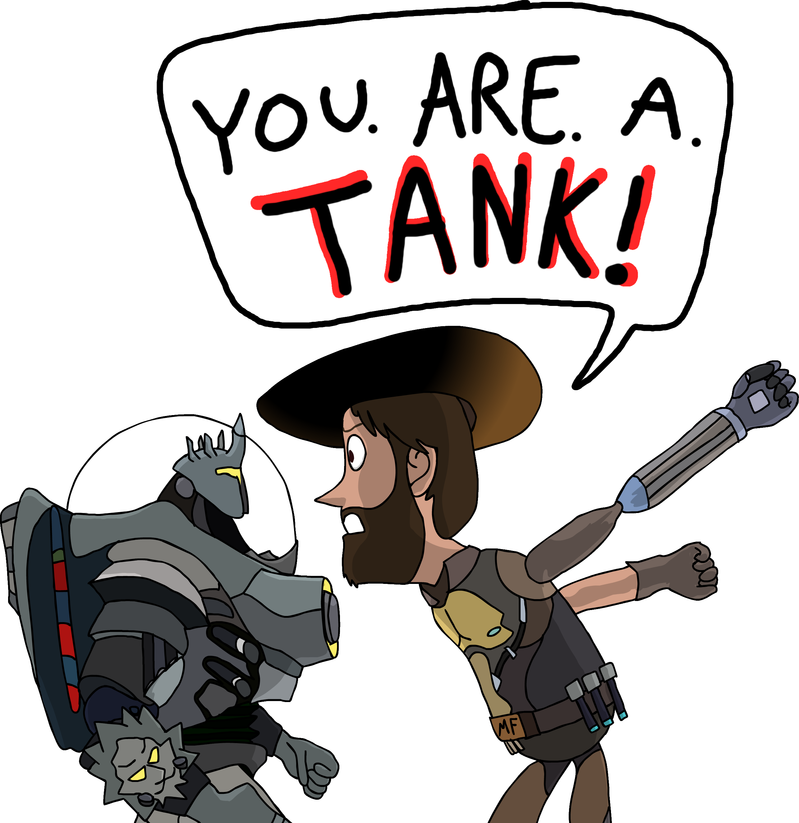 Reinhardt thinks he's a DPS | Overwatch | Know Your Meme