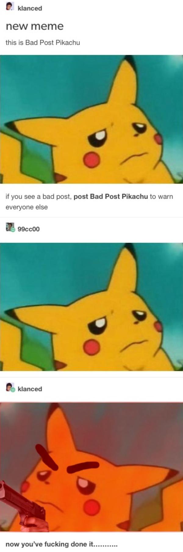 Meme Pikachu Pokemon