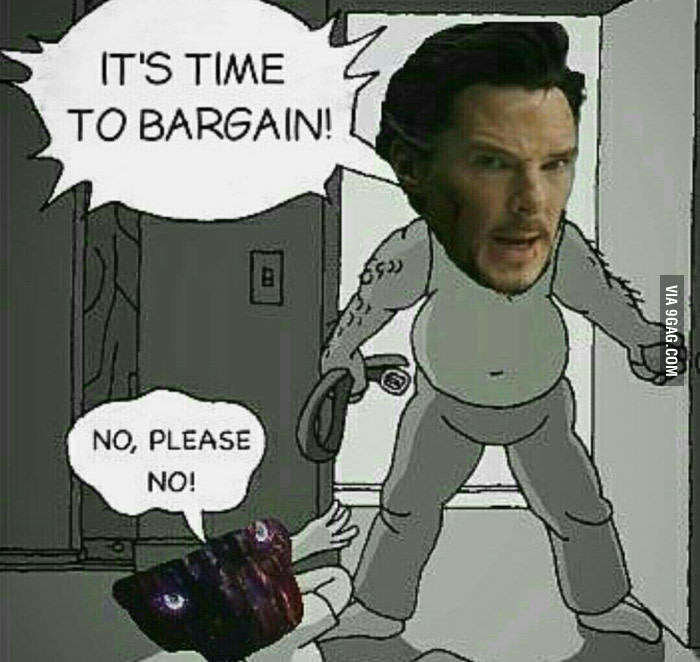 It's Bargaining time! | Dormammu I've Come To Bargain | Know Your Meme