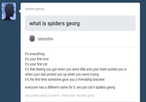 [Image - 766993] | Spiders Georg | Know Your Meme