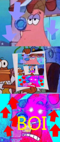 Scared Patrick: Image Gallery | Know Your Meme