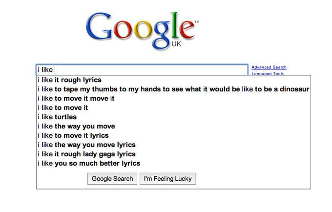Google Suggestion Memes