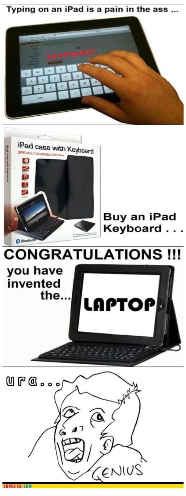 iPad Laptop | Genius | Know Your Meme