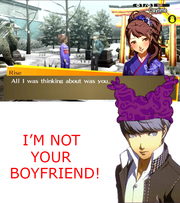 When you're already with Chie like: | Megami Tensei - Persona | Know ...