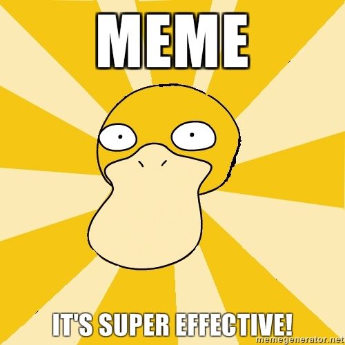 Super Effective Pokemon Memes