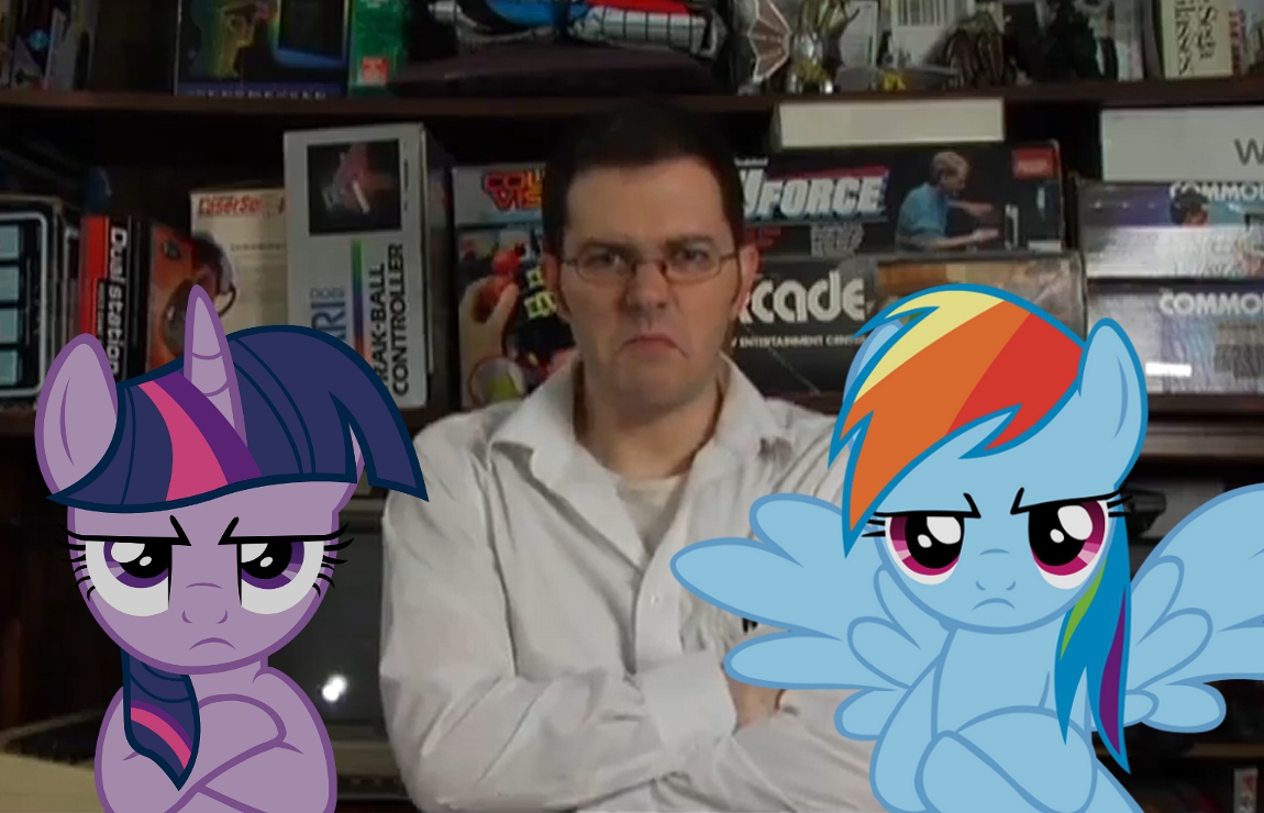 AVGN With Ponies | The Angry Video Game Nerd | Know Your Meme