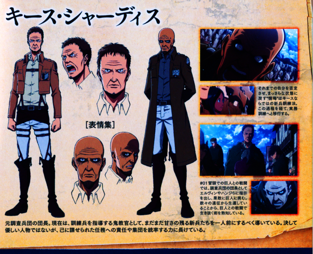 Talk:Keith Shadis | Attack on Titan Wiki | Fandom