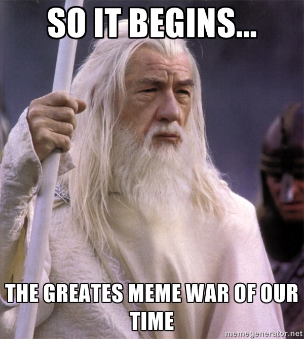 Meme War Update: As expected CTR is being repackaged. Brock lays the ...