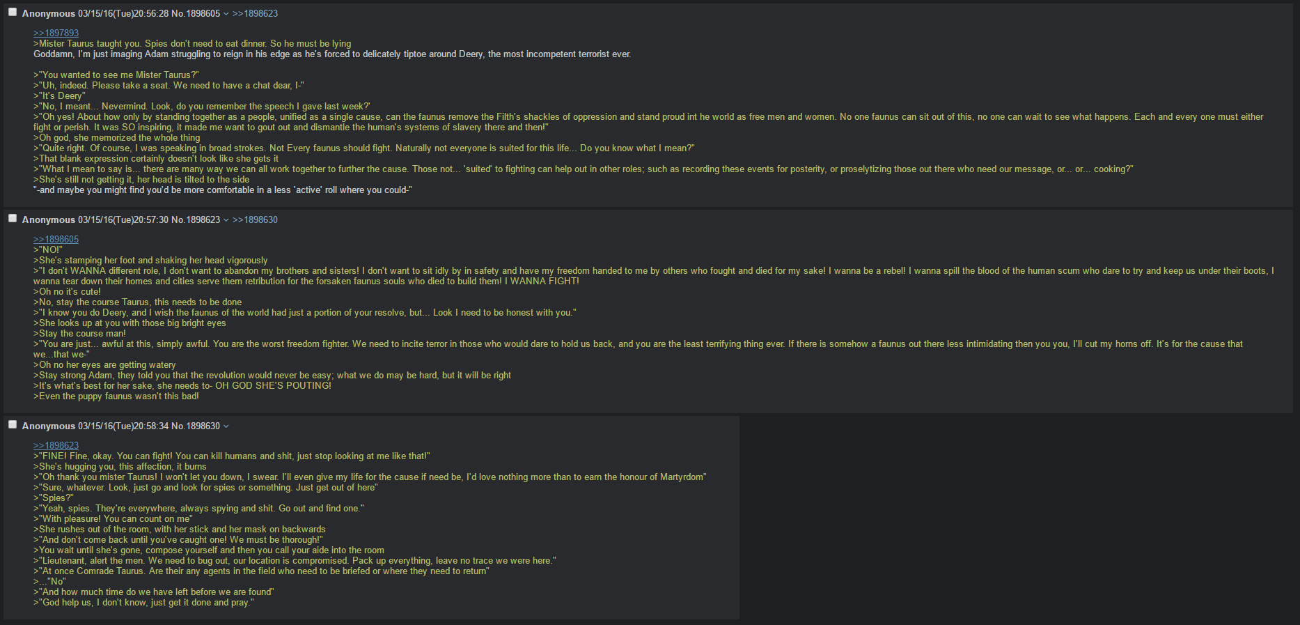 Sea bathing of the chameleon [Mojojoj] : r/RWBY