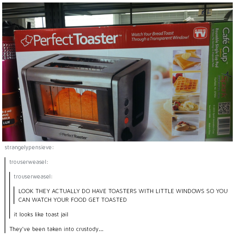 All Toasters Bust Toast | Tumblr | Know Your Meme