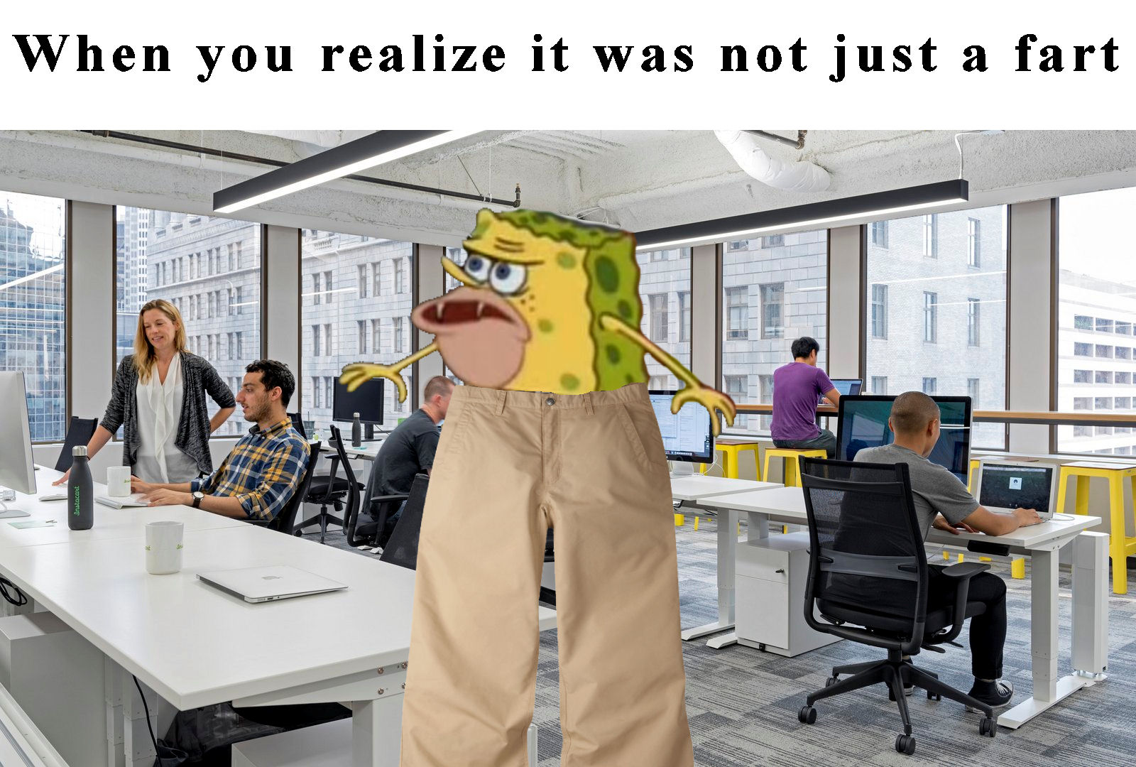 Not just a fart | SpongeGar / Primitive Sponge / Caveman Spongebob ...