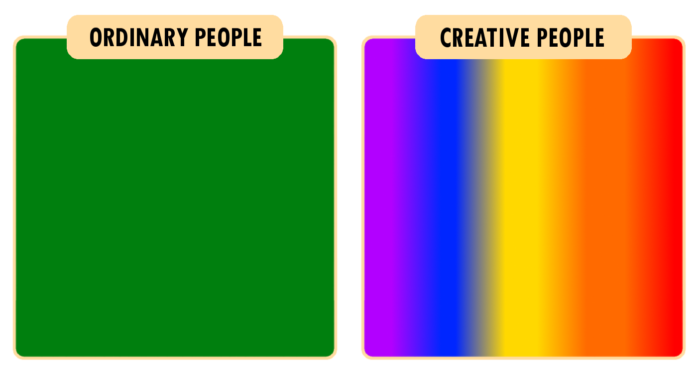 Green Is Not a Creative Color | How Creative People See the World ...