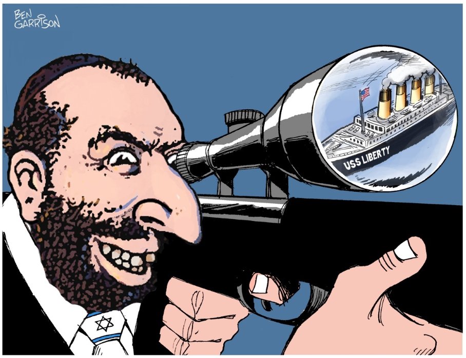 USS Liberty | Ben Garrison | Know Your Meme